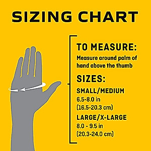 FUTURO Hand and Wrist Compression Glove, Provides Support and Compression to Arthritic and Painful Hand Joints, Small/Medium, Beige