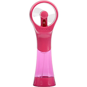 O2COOL Elite Battery Powered Handheld Water Misting Fans (Raspberry)…
