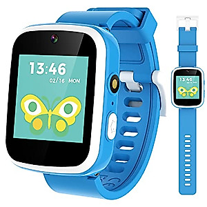Vakzovy Kids Smart Watch Toys for 3-10 Year Old Boys HD Touchscreen Toddler Watch with Dual Camera, Music Player, Game Educational Toy USB Charging Birthday Gifts for Boys Ages 5 6 7 8
