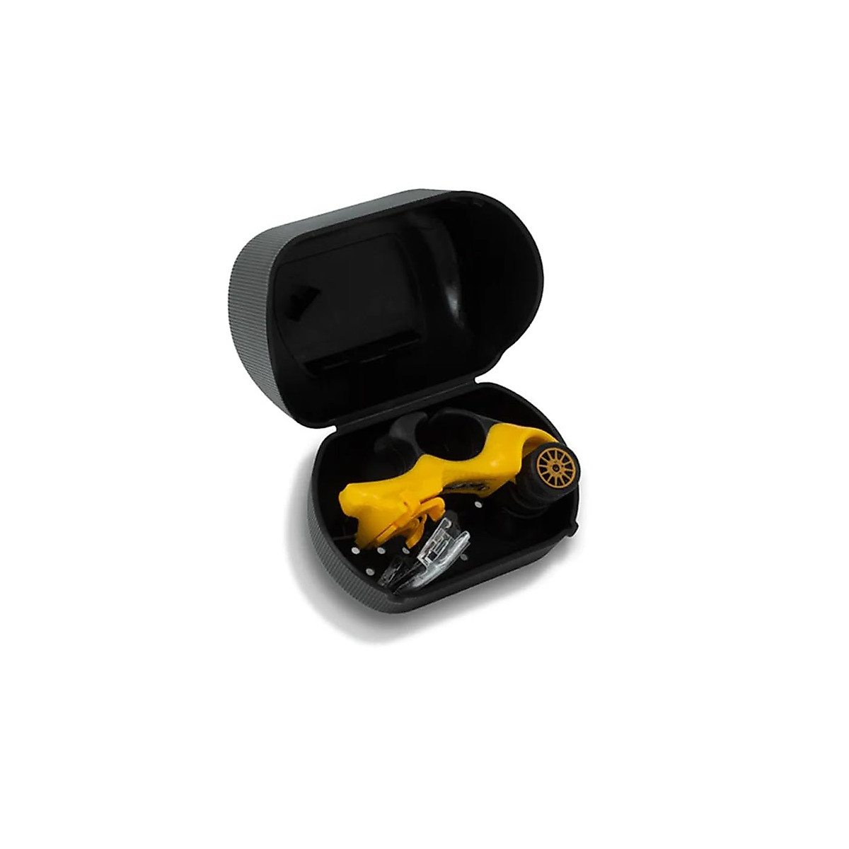 HeadBlade ATX Headshaver with HeadCase - Rigid Body with Multiblade Design and Non Slip Rubber Ring for Easy Reach, Close Shave