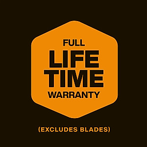 Fiskars 193800-1001 Paper Circle Cutter with 3 Replacement Blades, Orange