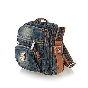 Donalworld Hobo Bags, Blue
