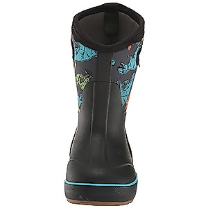 BOGS Classic II Snow Boot, Black Multi, 2 US Unisex Big Kid