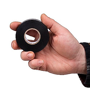 Duck Brand Economy Electrical Tape, 3/4-Inch by 60 Feet, Single Roll, Black (282289)