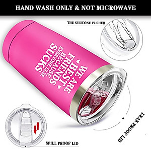 Fufendio Gifts for Women Friends - Best Friend Birthday Gifts for Women - Friendship Gifts, Valentines Day Gifts for Friend Female - Insulated Coffee Mug Tumbler Cup