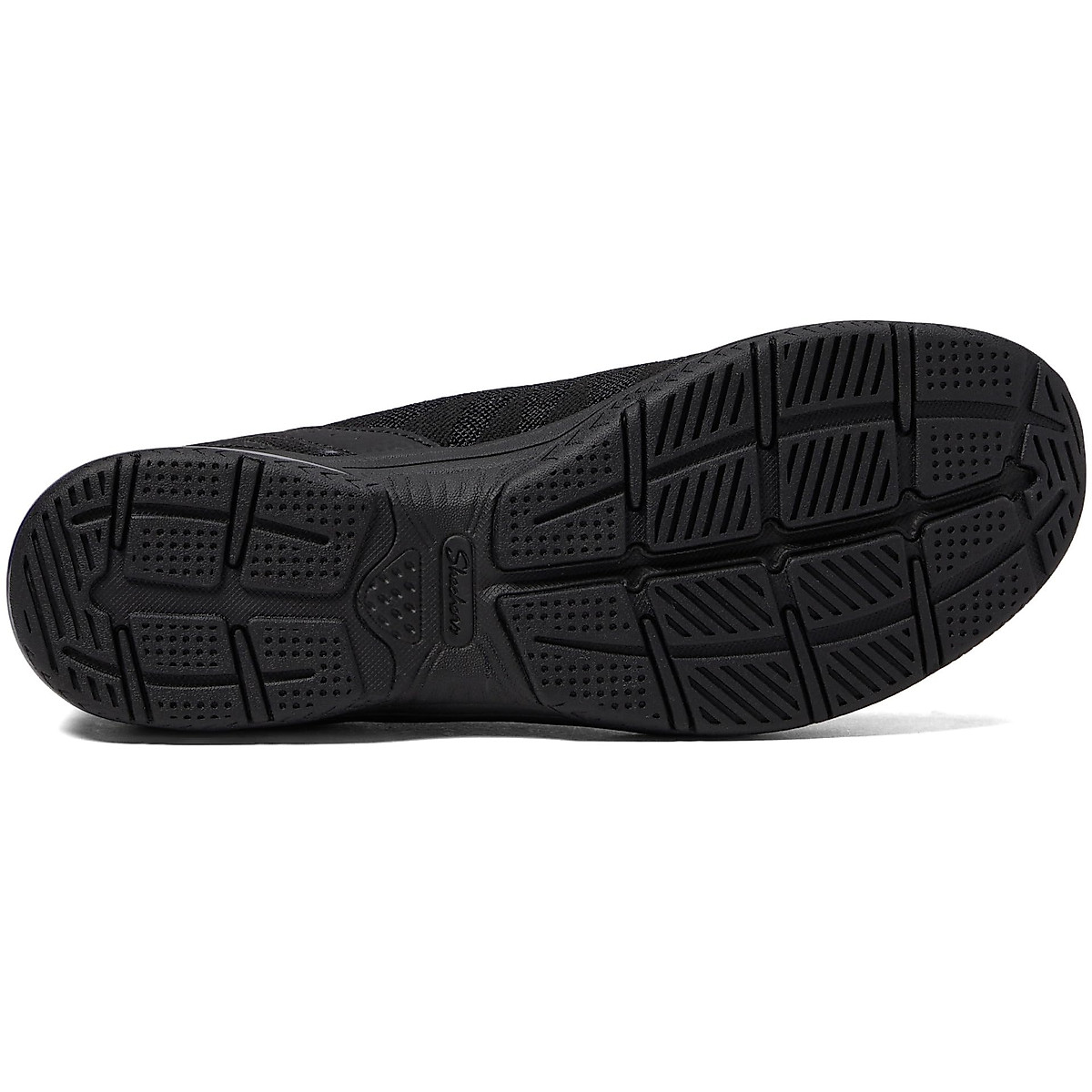 SKECHERS Women's Active-AIR Sneaker, Black, 8.5