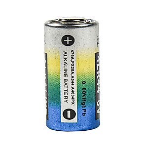 HQRP 4-Pack 6-Volt Battery Compatible with PetSafe RFA-18 RFA-18-11 PBC19-11043 PBC00-12724 PBC19-13095 Bark Control Receiver Dog Collar