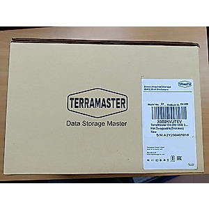 TERRAMASTER D4-300 USB 3.1(Gen1) Type-C Storage External Hard Drive Enclosure Hot Swappable (Diskless)
