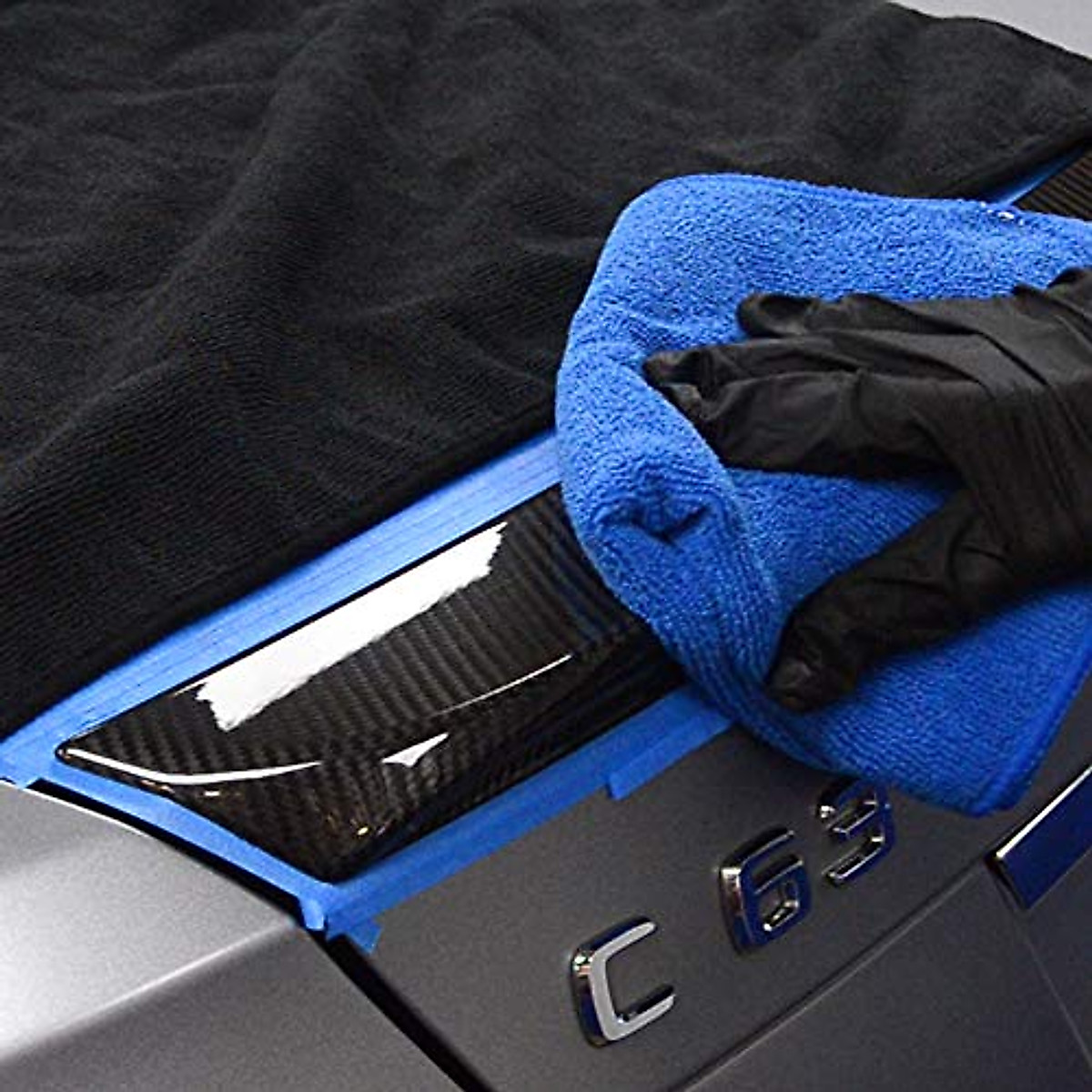 Dr. Beasley's Carbon Glaze - 8 oz., Non- Abrasive Formula, Eliminates Hazing, Micro-Marring, and Wash Marks