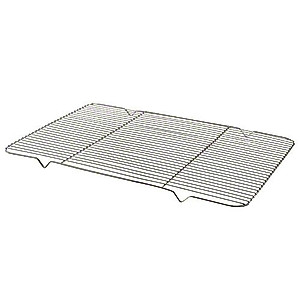Update International 16-1/8" x 24-3/4" Rectangular Chrome-Plated Icing/Cooling Rack