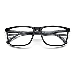 Carrera Men's 8862 Rectangular Prescription Eyewear Frames, Black, 55mm, 17mm