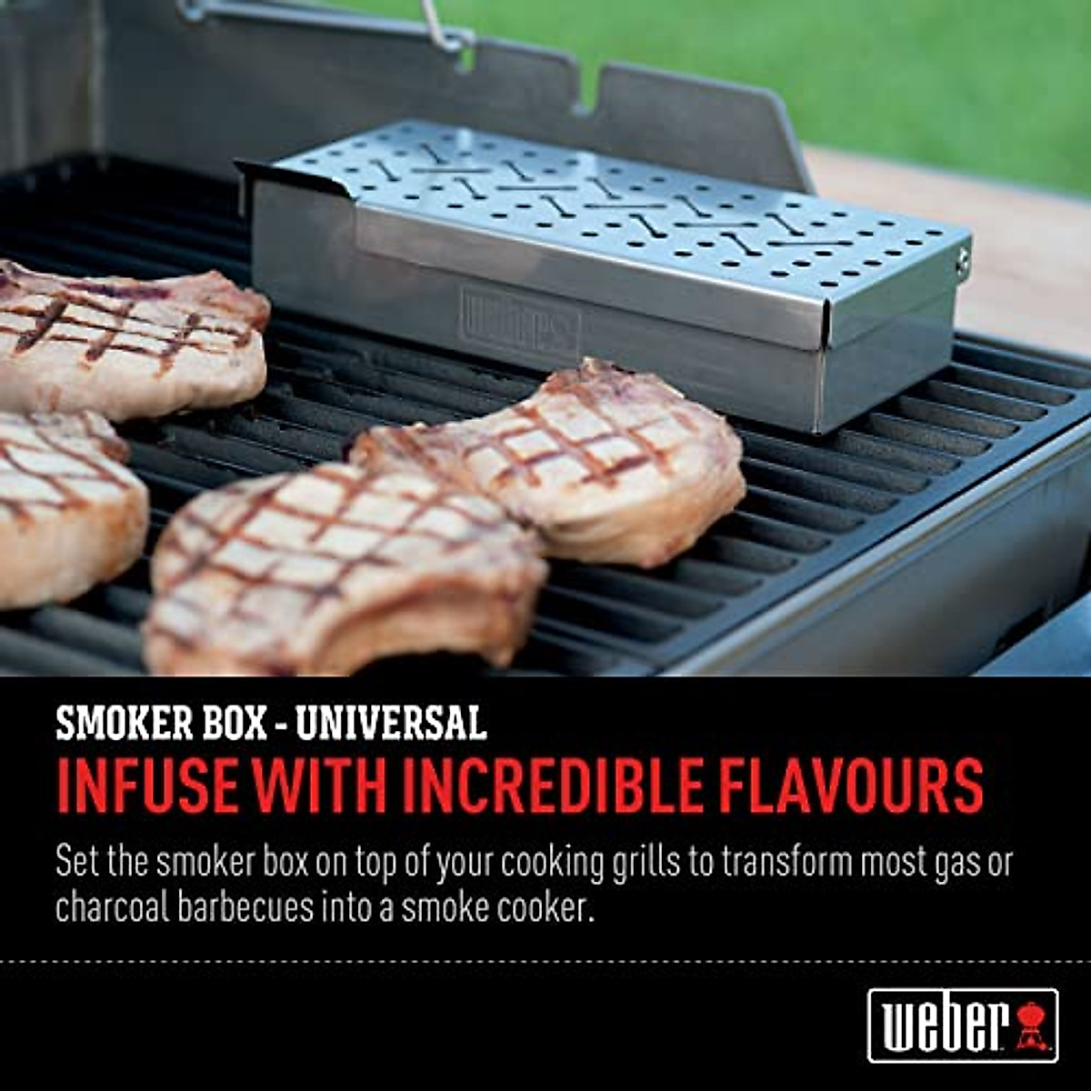 Weber Universal Stainless Steel Smoker Box