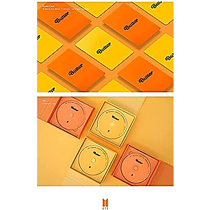 BTS - BUTTER 7" VINYL LP [LIMITED EDITION] [KPOP MARKET特典: 追加特典両面フォトカードセット] [韓国盤]