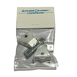 Amazing Drapery Hardware 2 Qty: Small Roman Shade Cord Pulley : up to 3 Cords