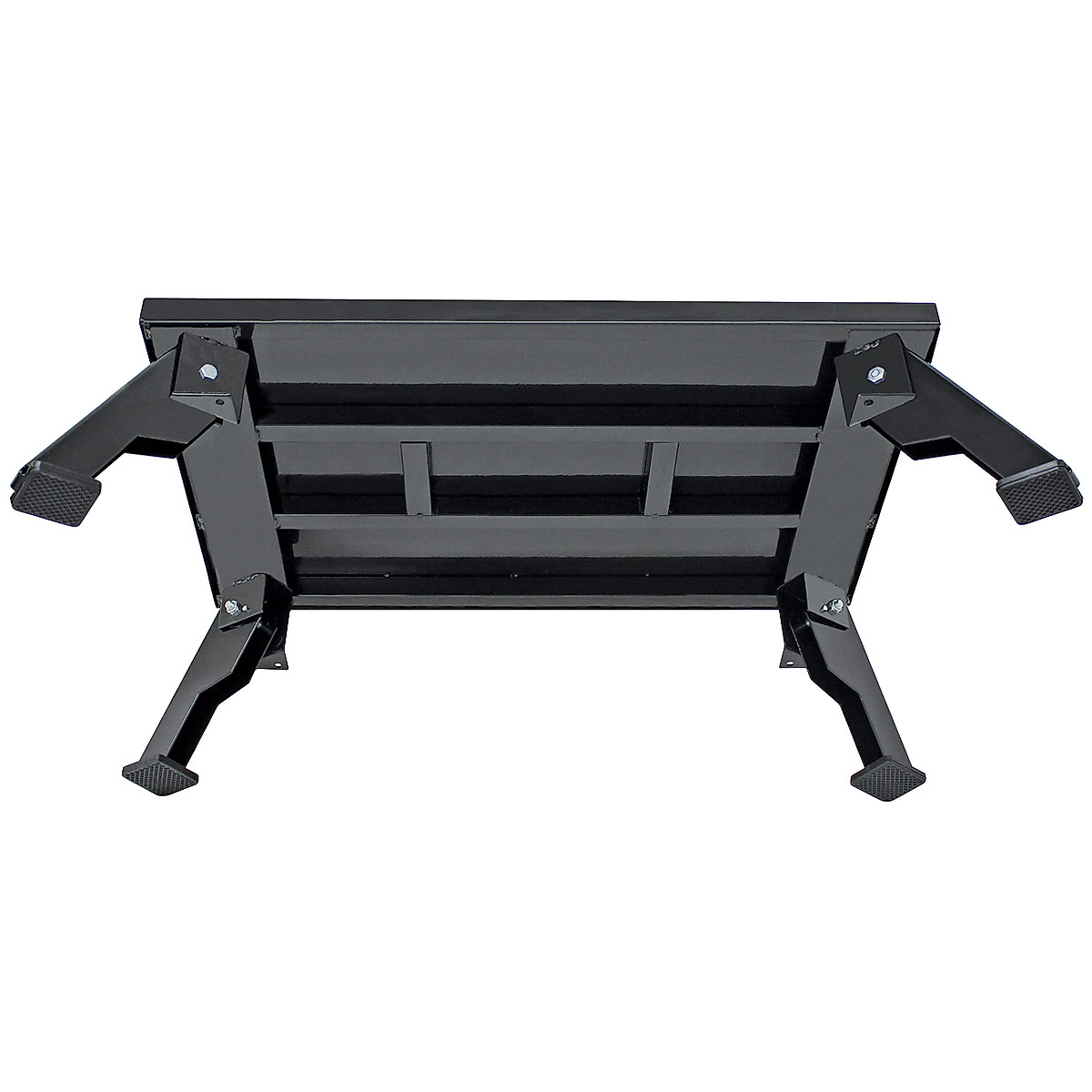 Quick Products JQ-S150 Platform Step, X-Large 24" W x 15.5" D x 7.5" H - Steel, 300 lbs. Capacity, Black