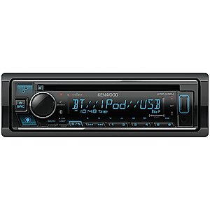 Kenwood KDC-X304 eXcelon CD Car Stereo Receiver w/Bluetooth Hands Free Calling, AM/FM Radio, USB, Amazon Alexa Built Ready, Variable Color Illumination