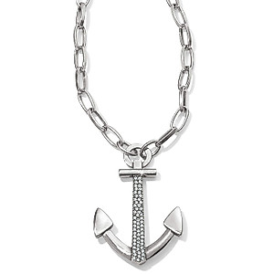 Brighton Coastline Reversible Anchor Link Necklace