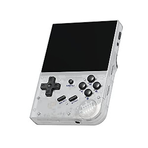 Anbernic RG35XX Retro Handheld Game Console - Dual System Linux + Garlic OS- 64Gb TF Card 6831 Built In Arcade Games - Handheld Emulator - 3.5 IPS OCA Screen 2600 Mah Battery. Plug & Play Video Games