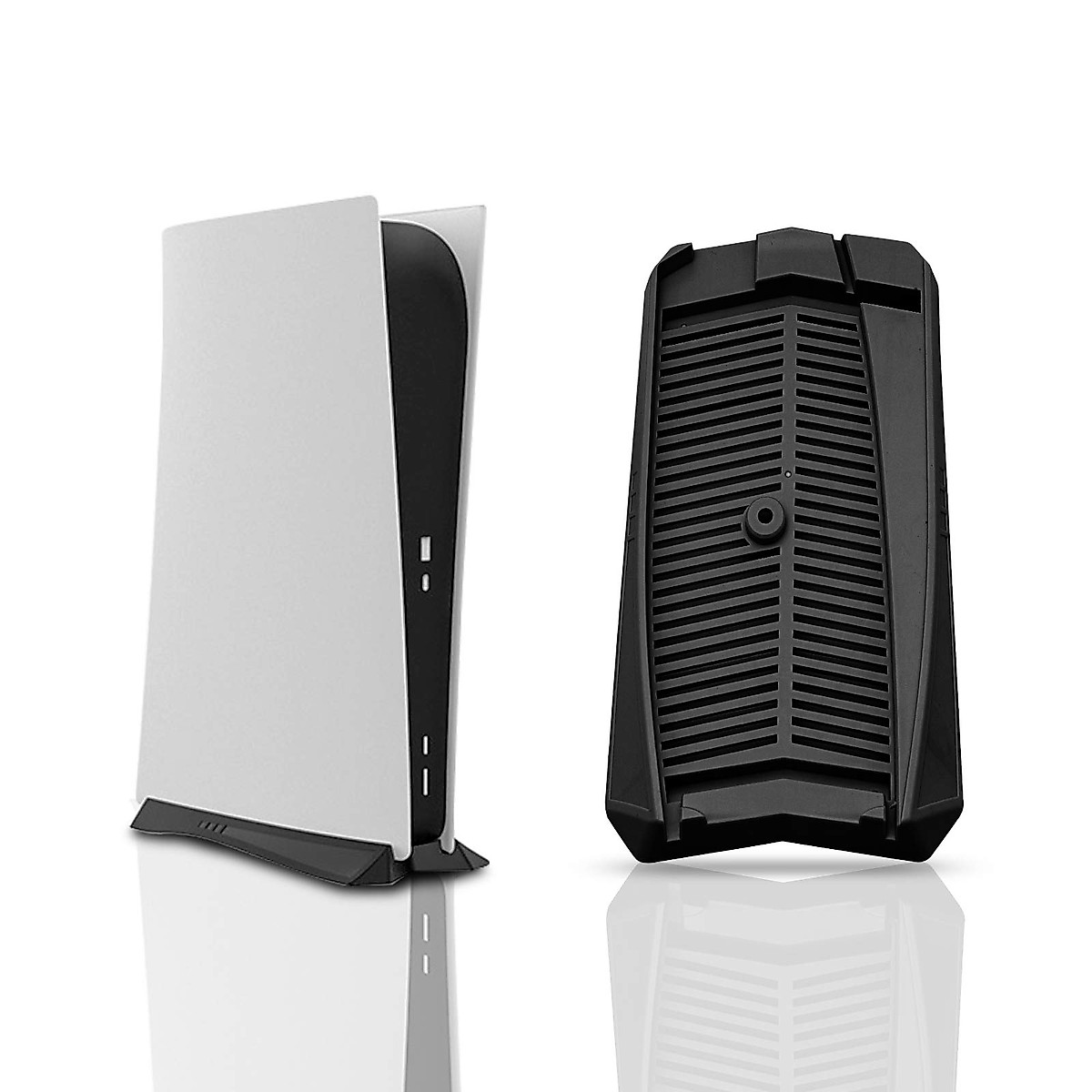 HEATFUN PS5 Stand, Vertical Stand for Playstation 5 Disc Edition - Black