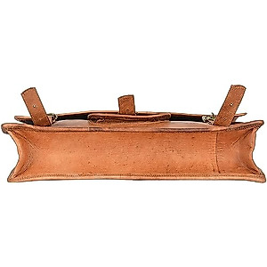 Avtikes Leather Men's Sling Bag Cross Body Travel Office Business messenger | Laptop Messenger Bag | Leather Messenger Bag for Men/Office Bag for Men