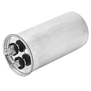 LANTRO JS CBB65 Capacitor, 25uf 450V Aluminum Shell Anti-Explosion Capacitor, Round Capacitor for Air Conditioning Motor