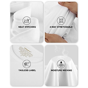 WEERTI Thermal Underwear for Women Long Johns with Fleece Lined, Base Layer Women Cold Weather Top Bottom White