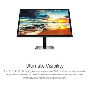LG 22MD4KA-B UltraFine 4K Display 21.5" UHD 4096x2304 4xUSB-C