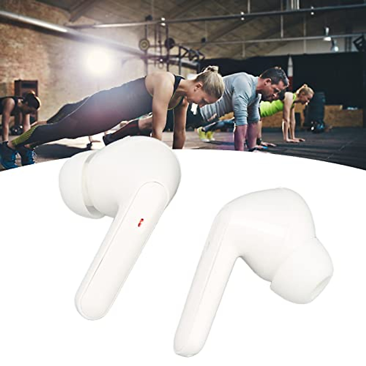 Wireless Earbuds Headphones, Portable Earbuds with LED Power Display, Noise Cancelling HiFi Stereo Wireless Earphones, for Sport, Working