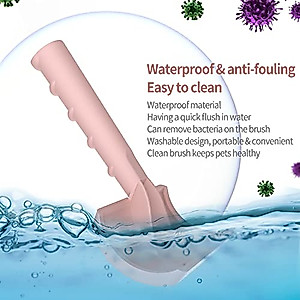 LBMBAIC Slicker brush for dogs with super denser soft extral long pin slicker dog brush for thick and long hair doodle and poodle brush fluff,detangle and style.Goldendoodle Long Pin Brush for Dogs.25mm(1'')