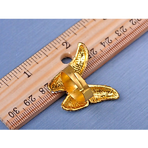 Alilang Butterfly Purple Enamel Crystal Synthetic Amethyst Rhinestone Spring Fashion Custom Ring