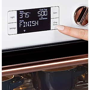 Cafe Couture Oven with Air Fry, 14 Cooking modes in 1 including Crisp Finish, Wifi, Matte White