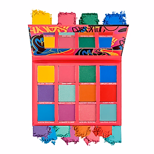 Black Radiance Brilliant Effects Eye Shadow Palette Tribal Bright