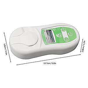 Demeras Brix Refractometer, Sugar Content Tester Accurate Portable Sensitive 0-32％ for Industry