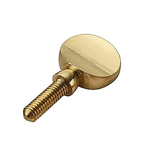Jiayouy Golden Sax Neck Screw Tightening Attach Screw for Soprano Alto Tenor Saxophone Neck Parts Thread Diameter 4mm