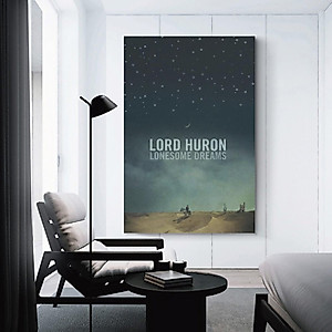 Lord Huron Lonesome Dreams Canvas Poster Bedroom Decoration Landscape Office Valentine's Birthday Gift Unframe-style12x18inch(30x45cm)