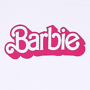 Barbie Crop Top Women | Cropped T Shirts for Women | Womens Summer Tops | White S