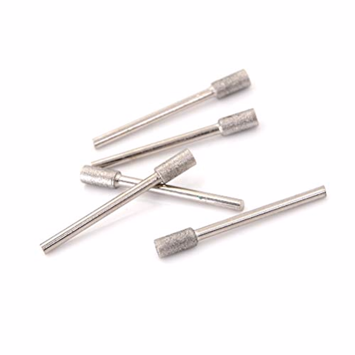 ABST51163 Abrasive New 5/10Pcs Diamond Chainsaw Sharpeners Burr Stone File Chain Saw Sharpening Diamond Drills - (Type: 10Pcs)