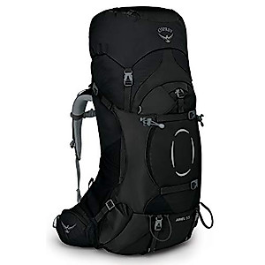 Osprey Ariel 55L Women's Backpacking Backpack, Black, WXS/S