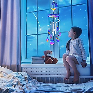 Mity rain Resin Mold, 62pcs Wind Chimes Resin Molds Silicone Kit Bundle Moon Design for Resin Casting, Jewelry Resin Casting Molds Wind Bell Epoxy Molds for Home Decor