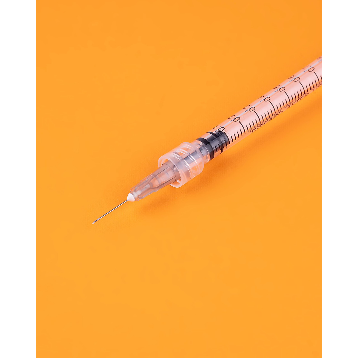 1ml Luer Lock Tool Syringe with 27G Needle - Diameter 0.4mm/0.015Inch-Long 13mm/0.5Inch (100)