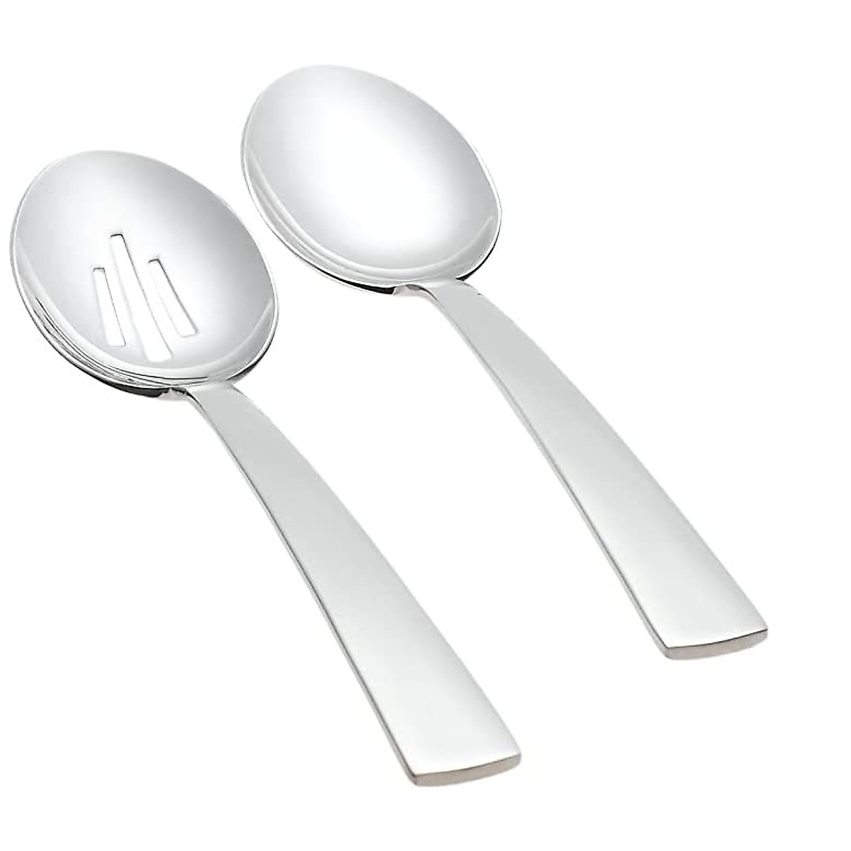 Ginkgo International Burton 42-Piece Stainless Steel Flatware Place Setting, Service for 8 Plus 2-Piece Hostess Set