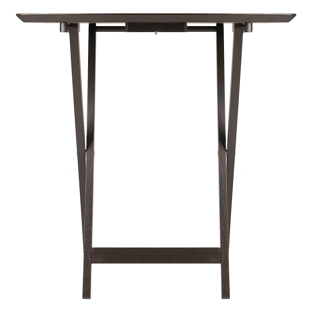 Winsome Anila Snack Table, Coffee, 23.86 x 16.77 x 25.83
