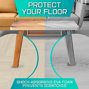 Yes4All Interlocking Floor Mats with Border – Foam Gym Floor Mats with EVA Interlocking Tiles (12 Square Feet – Walnut Wood Light – 12 Tiles)