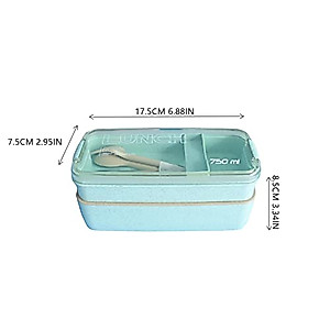 BLMIEDE Lunch Solution with Compartments for Meals and Snacks The GO Leak Proof Dishwasher Lunch Tote for Men with Containers (Pink, One Size)