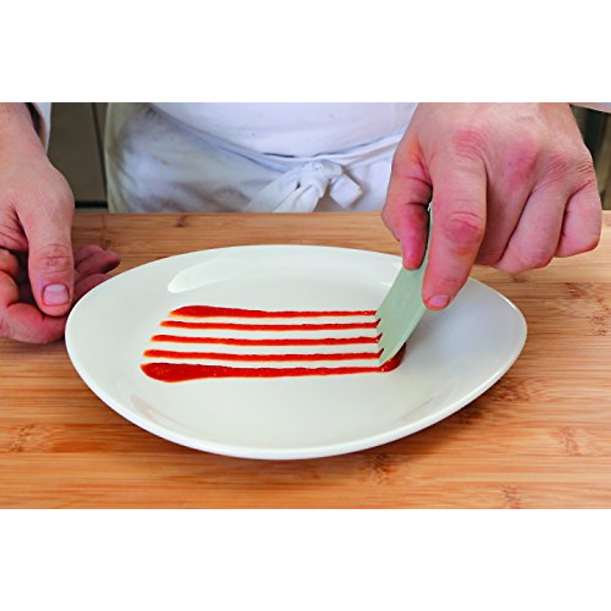 Mercer Culinary Silicone 8 Piece Plating Wedge Set, Multicolor