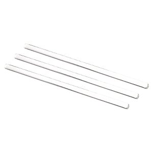MECCANIXITY 3.3 Borosilicate Glass Stick 11.81" Length 12mm Dia Stir Rod Mixing Tools with Both Ends Round for Lab Kitchen Science 3Pcs