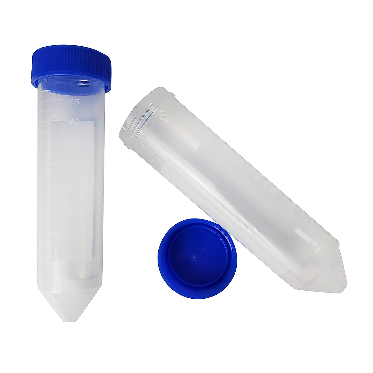 50 ml Conical Centrifuge Tube with Conical Bottom, Leakproof Screw Caps, up to 12000xg, Polypropylene (PP) (Pack of 25)