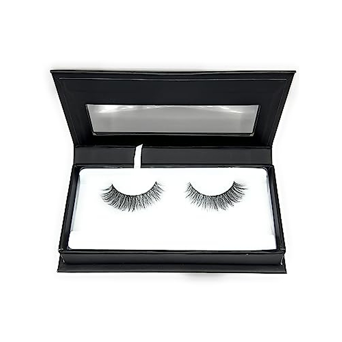 Luxe Lash Cutie - Premium Faux Mink False Eyelashes Kit with Featherlight Band, Reusable, Hypoallergenic Eyelash Extension for a Classy Natural Look, and with Effortless Application