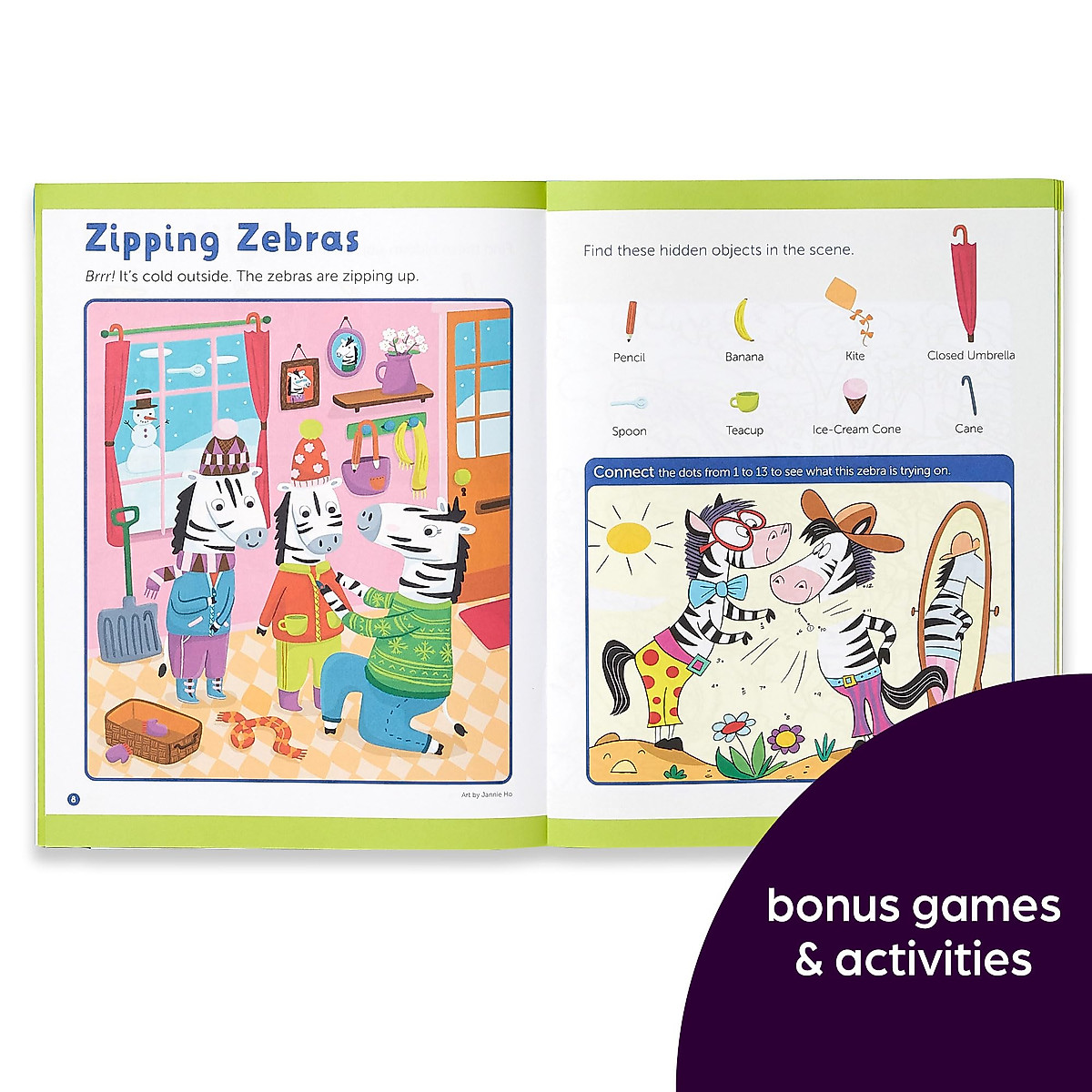 Highlights My First Hidden Pictures 2023 Activity Books for Kids Ages 3-6, 4-Book Set of Travel-Friendly Screen Free Seek and Find Fun with Stickers