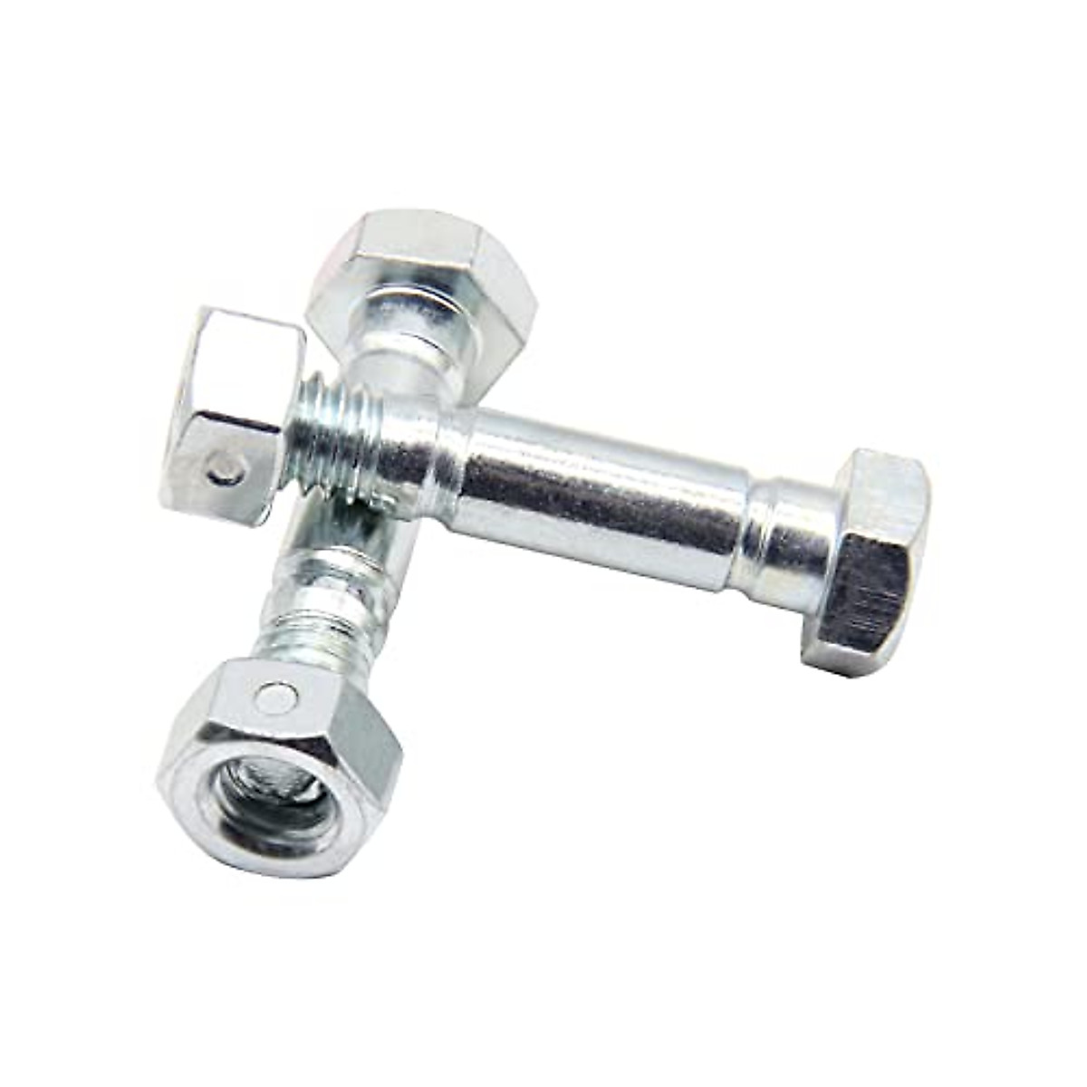 HAKATOP 4 PK 710-0890 5/16" Shear Bolts & Nuts for MTD Cub Cadet Troy-Bilt 710-0890 710-0890A 910-0890A Snow Blower Shear Pins